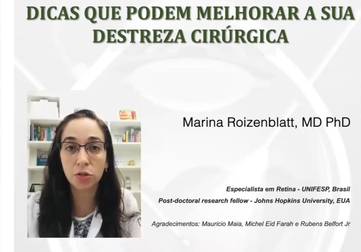 Dicas para Melhora da Destreza Cirúrgica - Roizenblatt